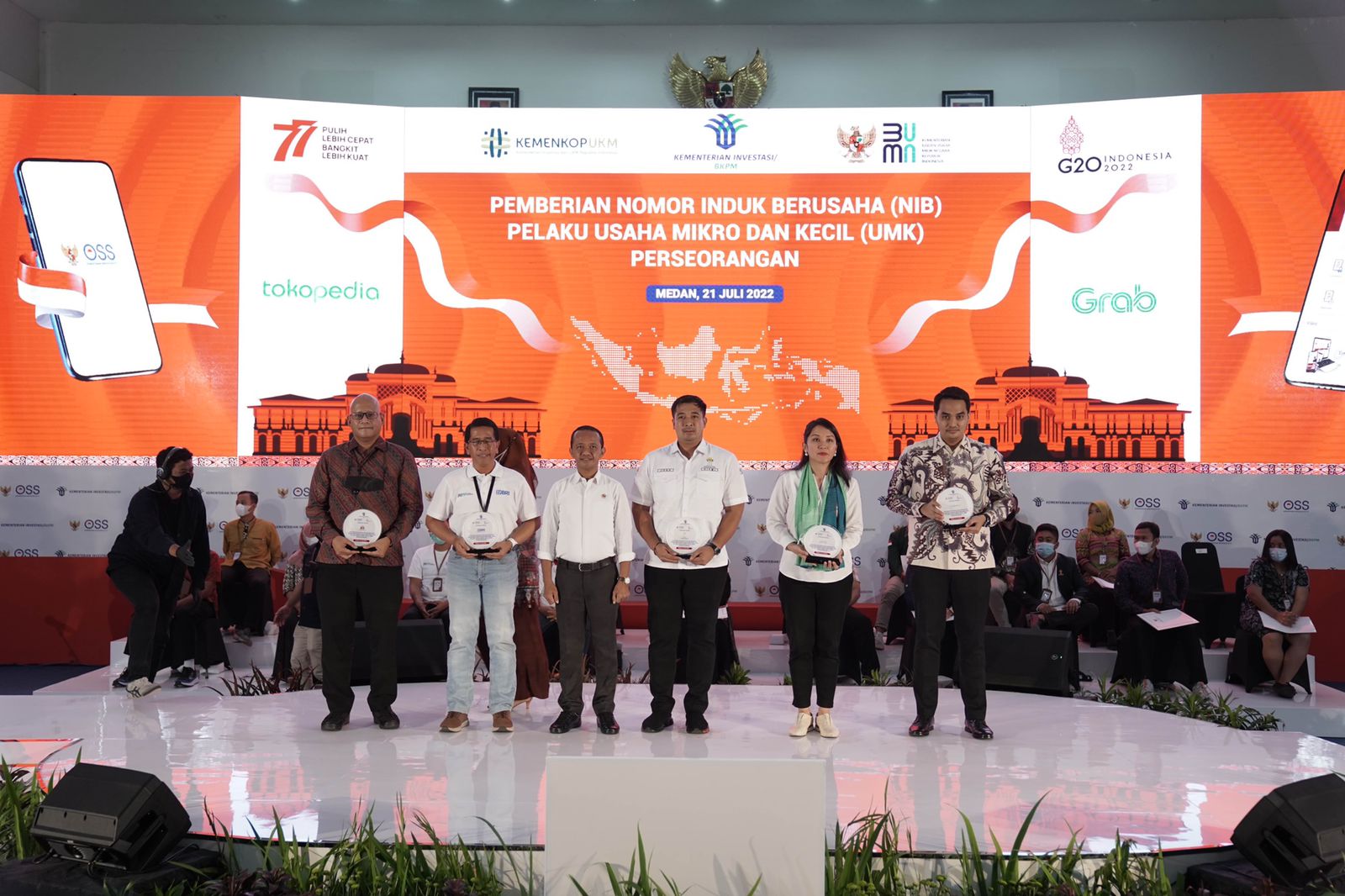 BKPM Gives NIB for MSME Actors at USU | Universitas Sumatera Utara