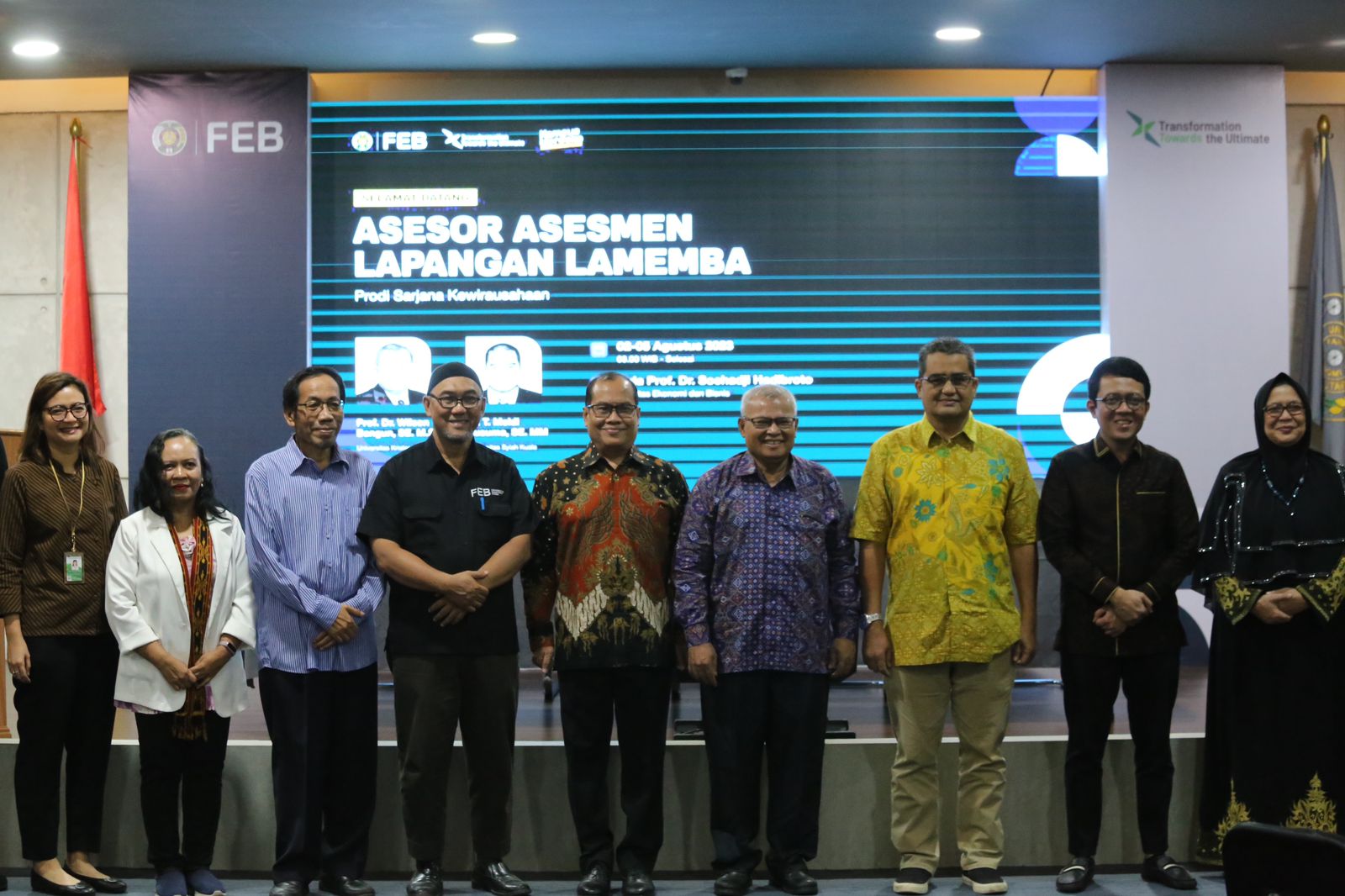 LAMEMBA Asesmen Prodi Kewirausahaan FEB USU | Universitas Sumatera Utara