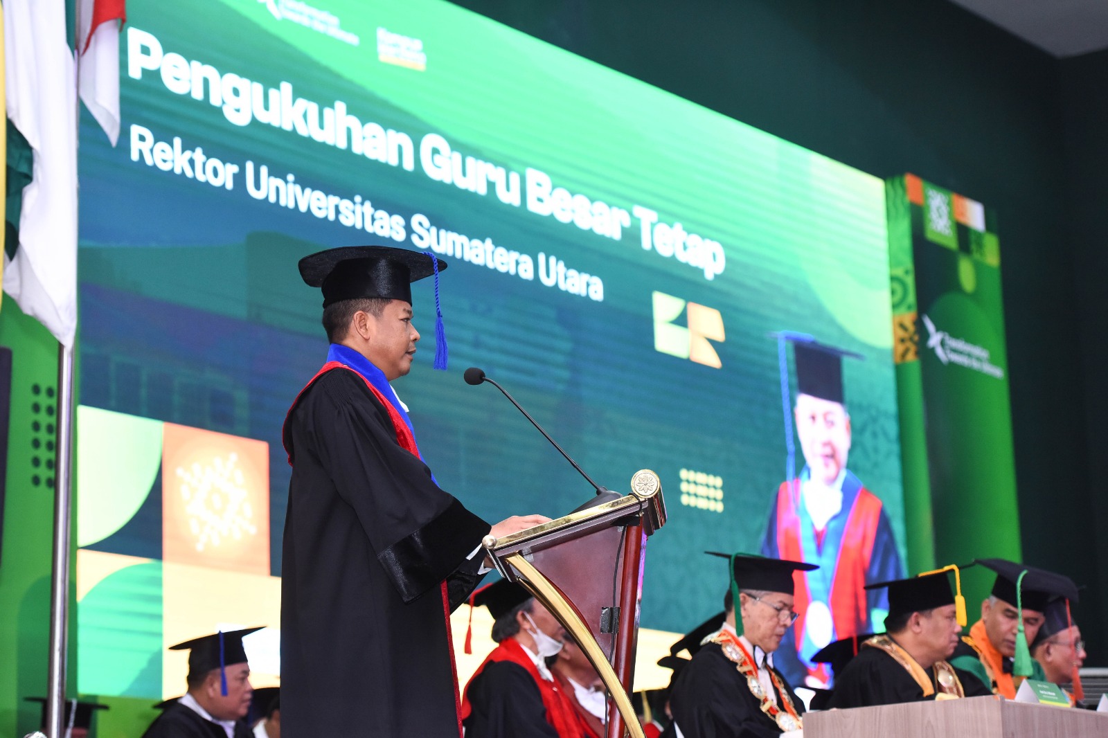 Muryanto Amin Dikukuhkan Sebagai Guru Besar Tetap USU | Universitas Sumatera Utara