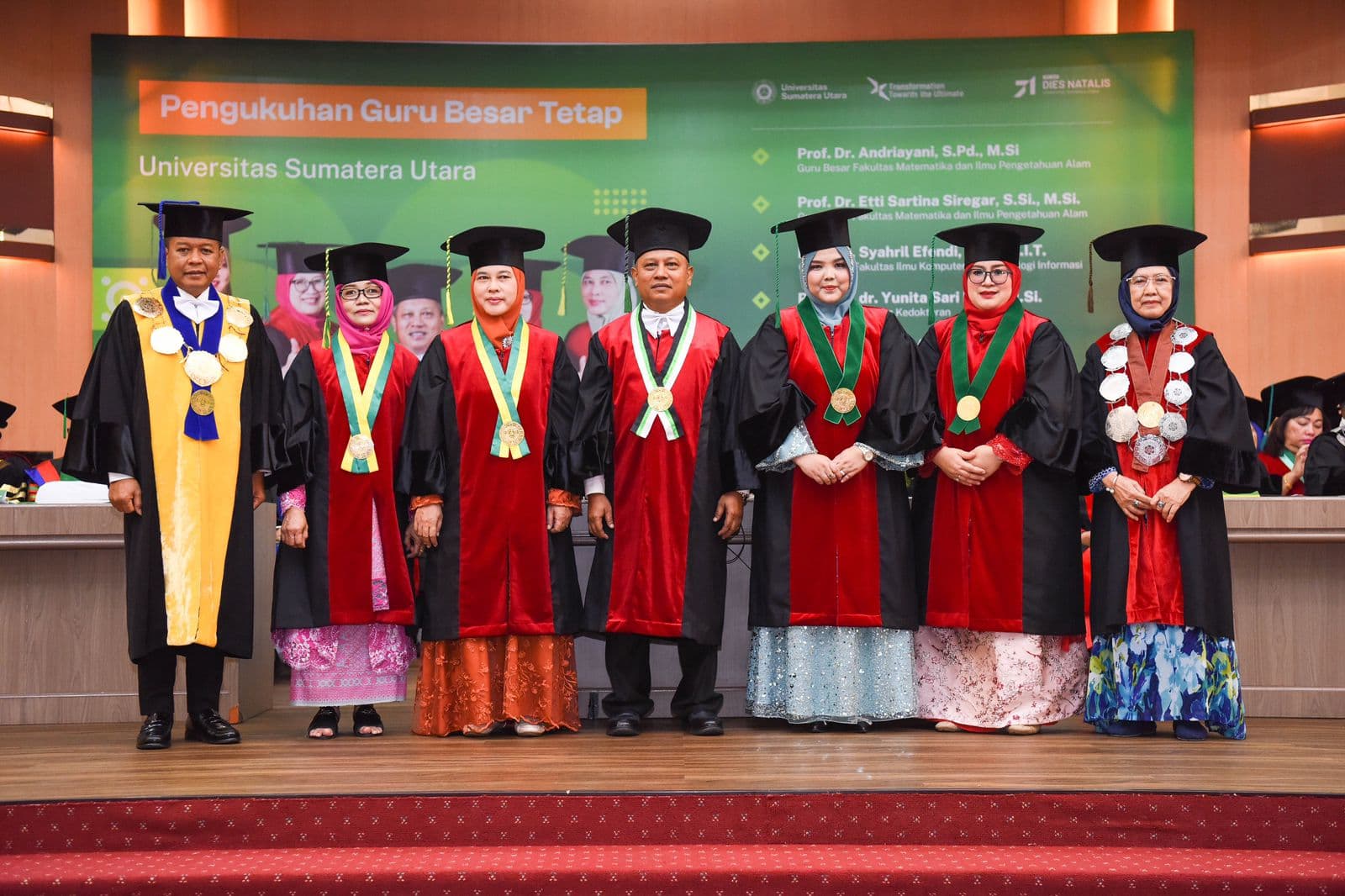 Optimizing Transformation USU Rector Inaugurates 5 Professor ...