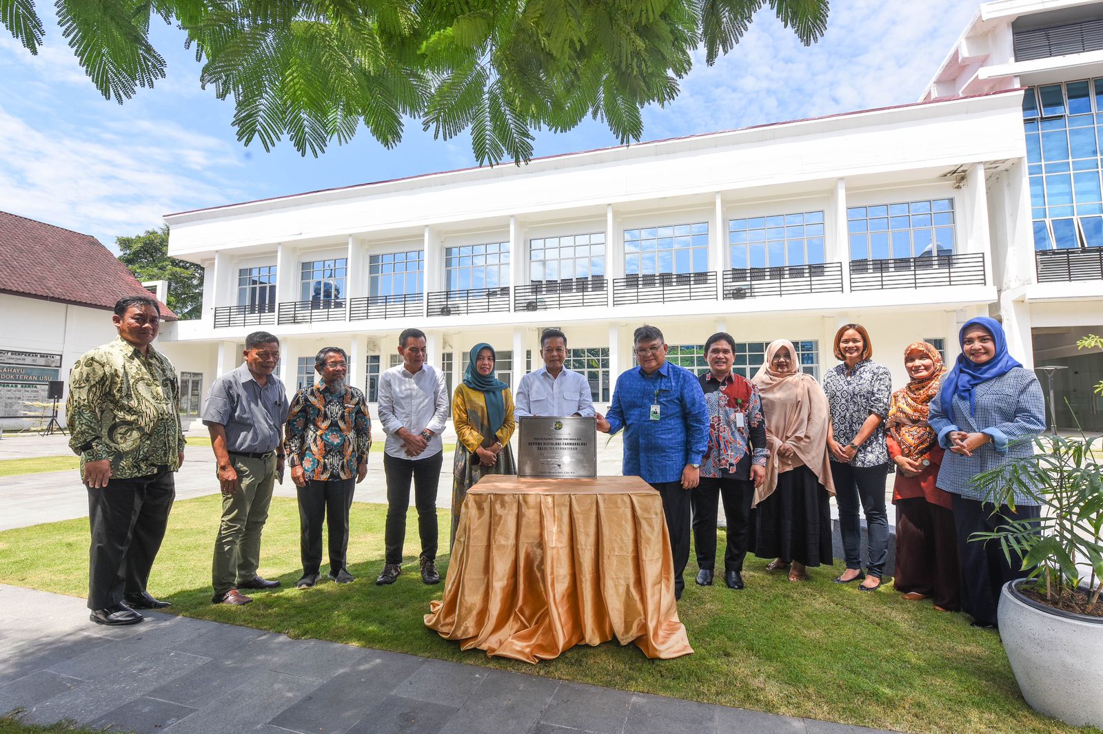 Peresmian Kantor dan Lab Histologi-Farmakologi FK USU | Universitas Sumatera utara