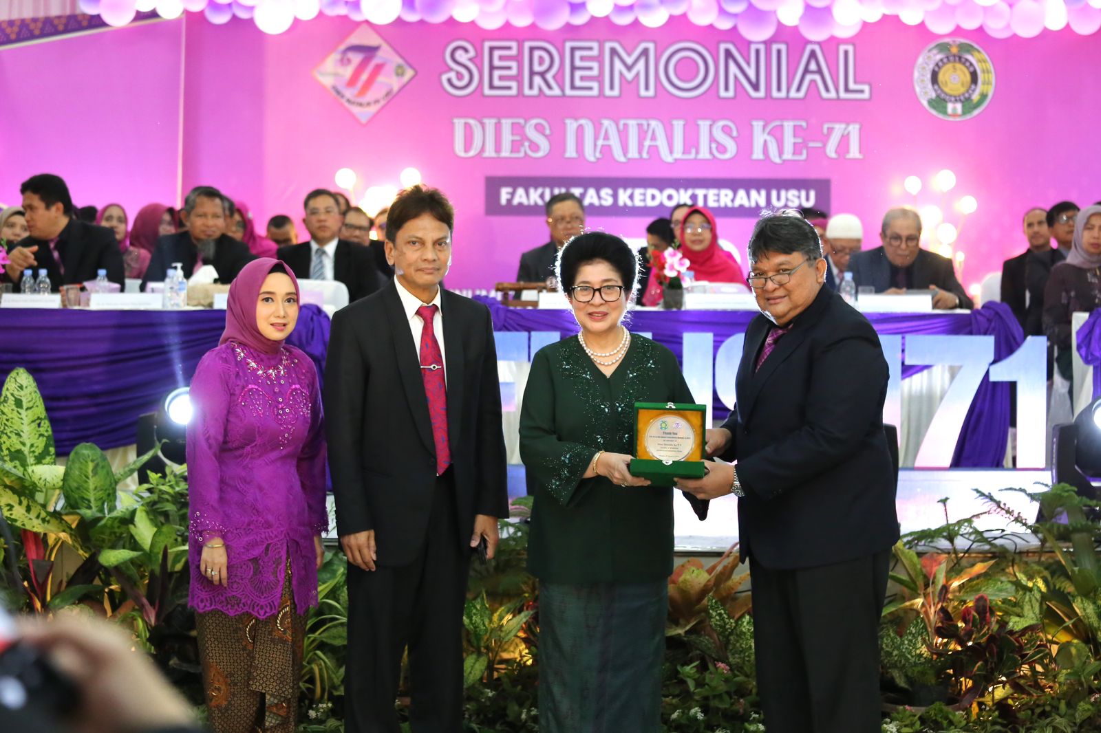 Seremonial Dies Natalis ke-71 FK USU | Universitas Sumatera Utara