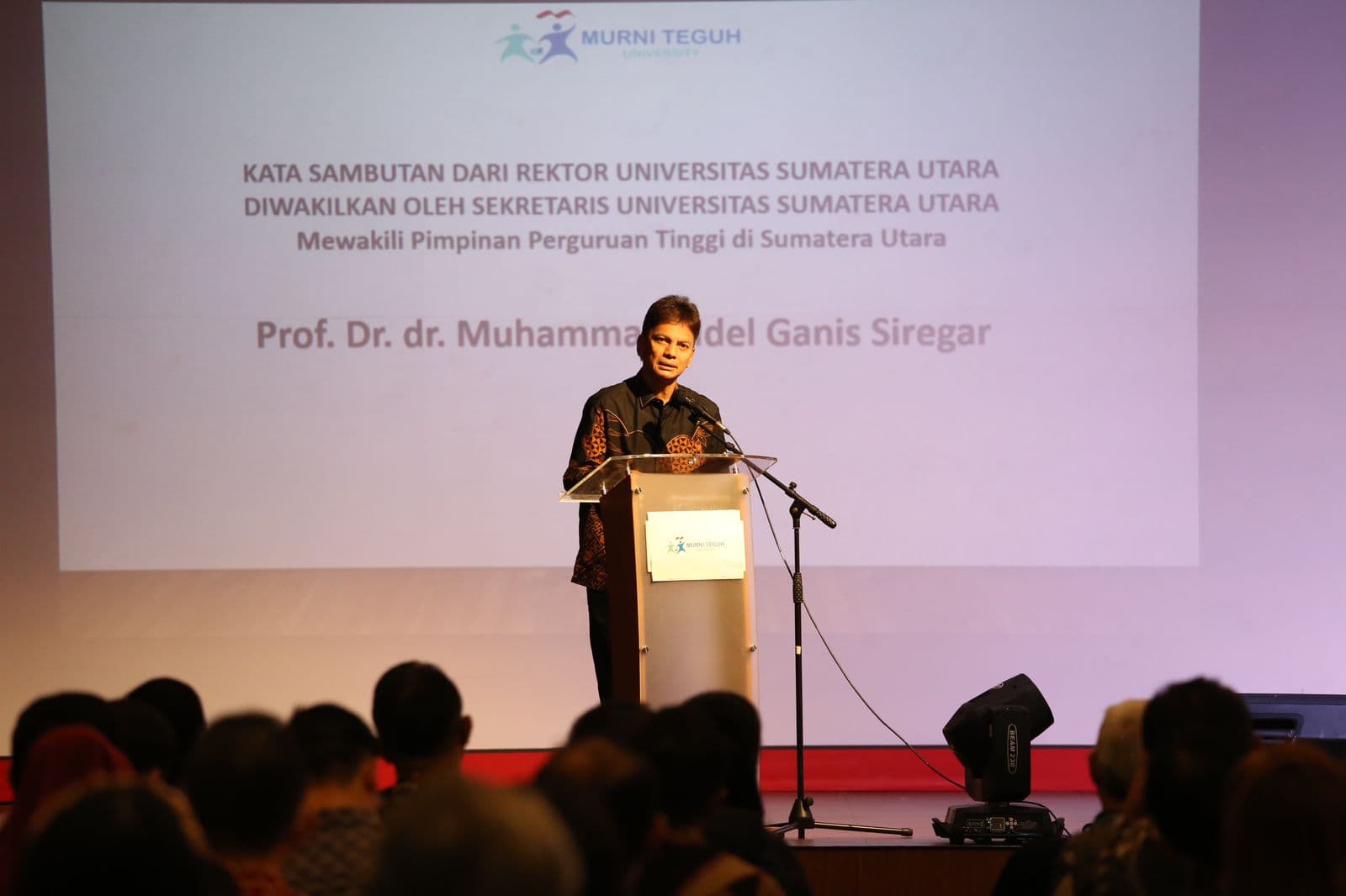 USU Attends the Inauguration of Murni Teguh University | Universitas Sumatera Utara
