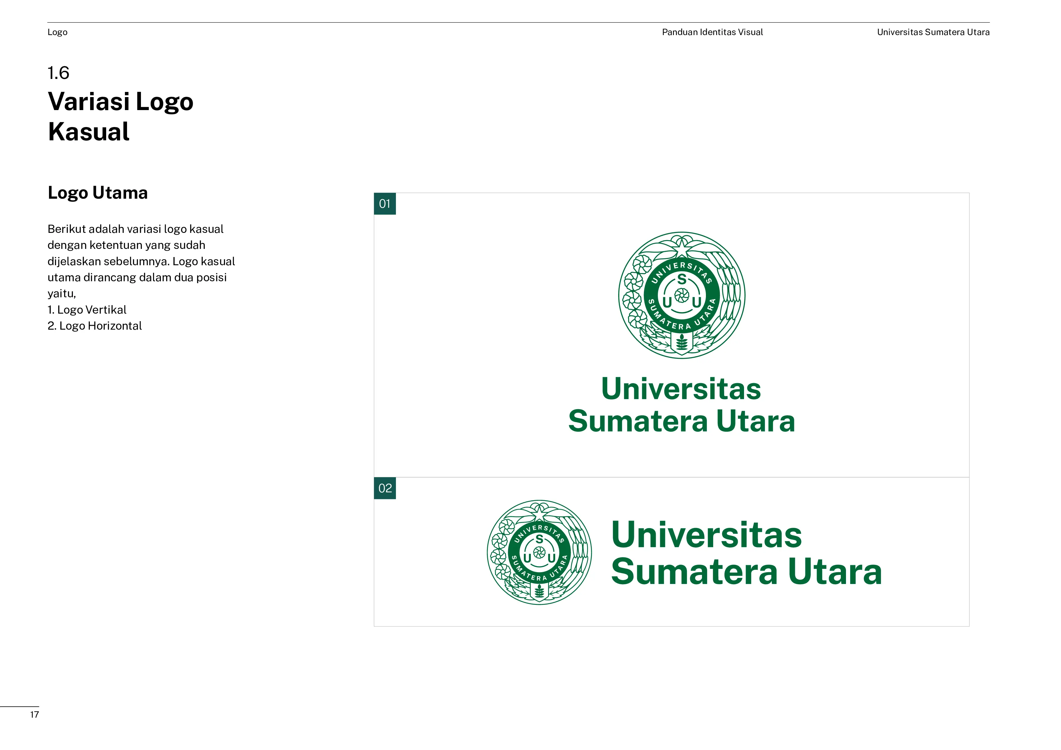 USU’s Identity | Universitas Sumatera utara