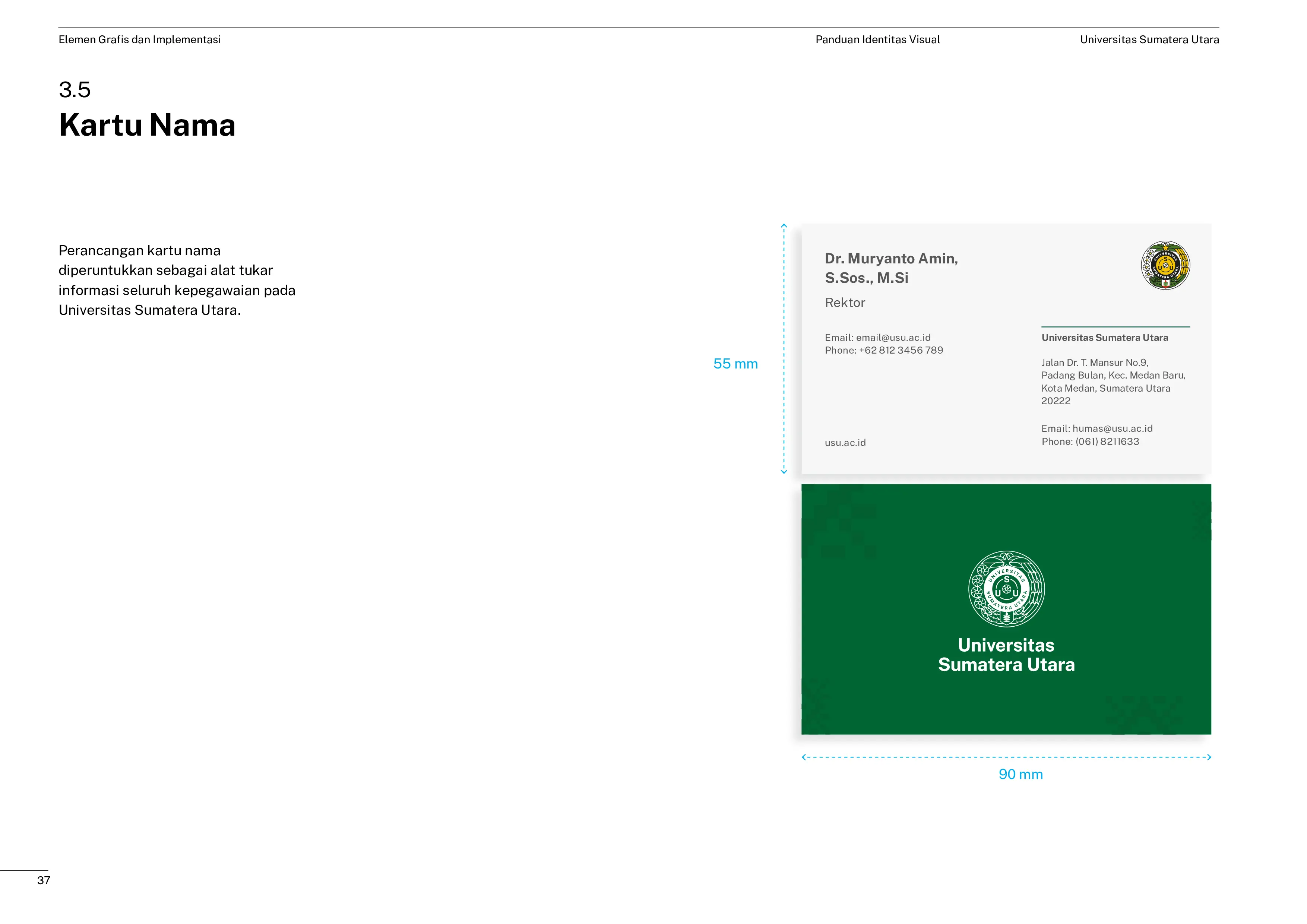 USU’s Identity | Universitas Sumatera utara