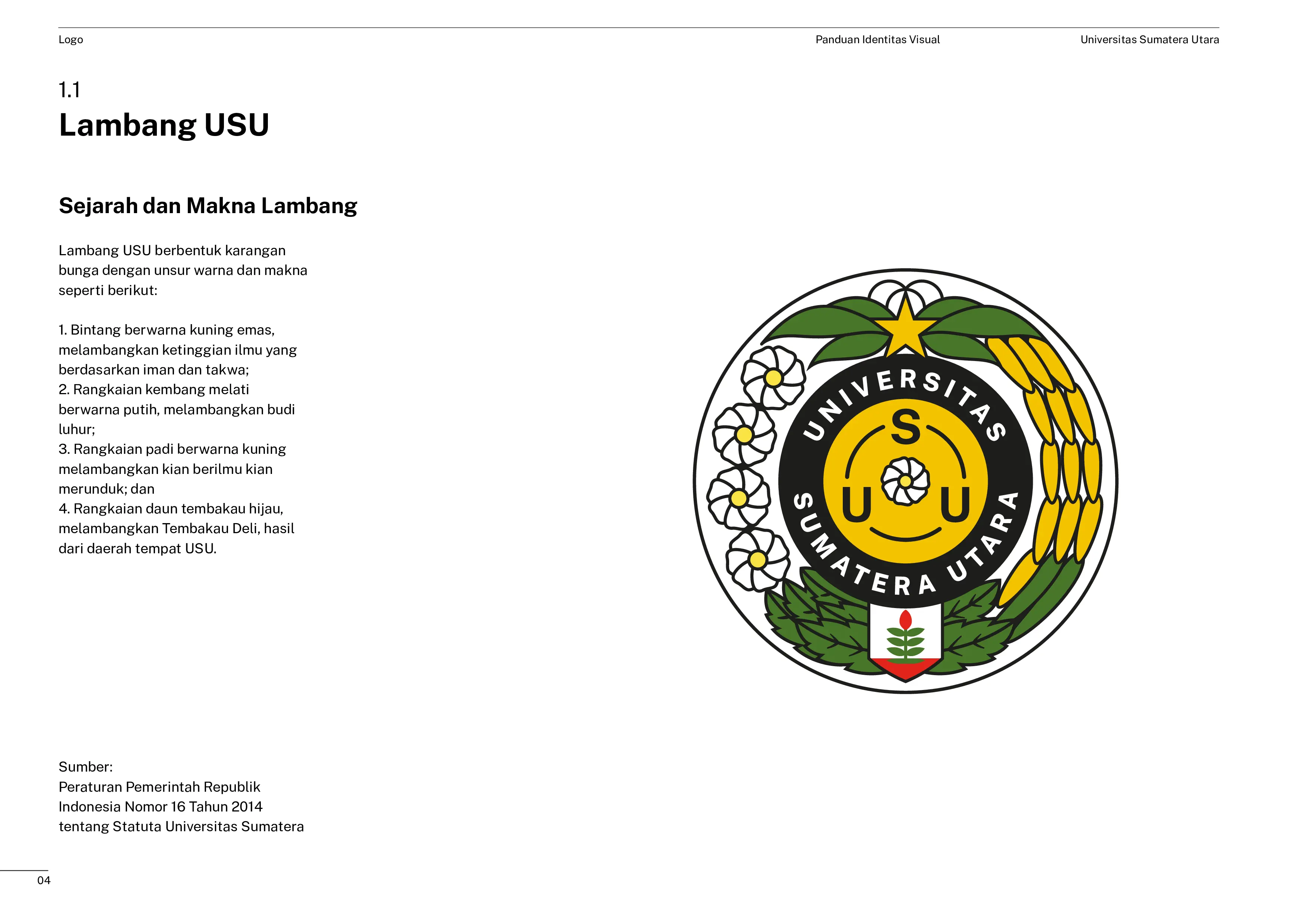 USU’s Identity | Universitas Sumatera utara